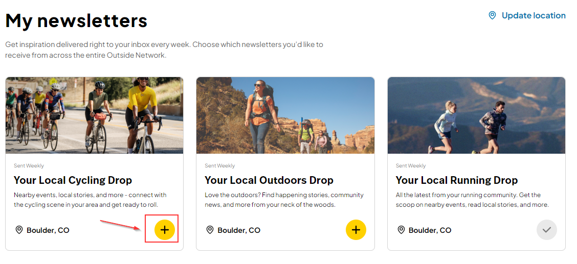 What is the Outside local newsletter? – Outside