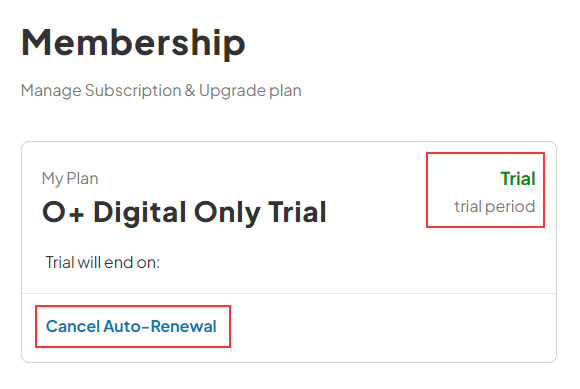 How do I cancel my Outside+ trial? – Outside